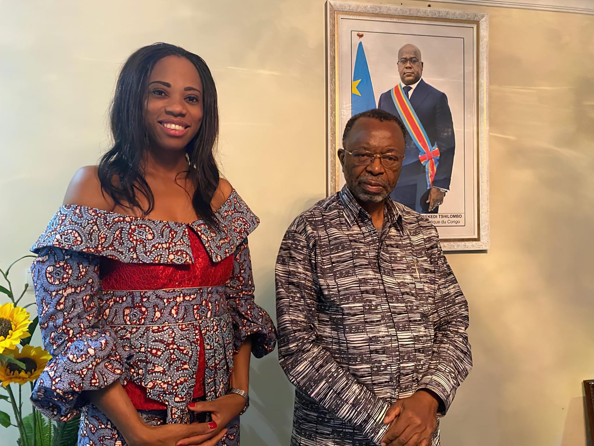 THE SPECIAL ENVOY OF THE HEAD OF STATE, KITENGE YESU - DR Congo